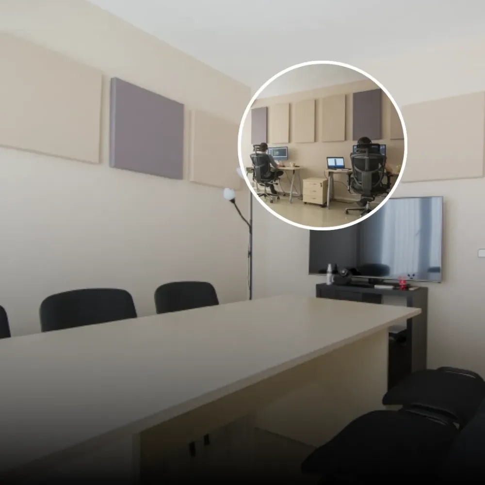 Акустические стеновые панели для контроля звука в открытом офисе | DECIBEL